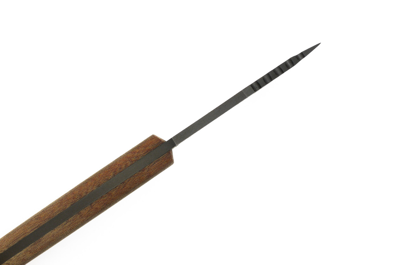 Dave Wenger Blades: Micro Tracker - CPM 3V Steel - Front Sawtooth ...