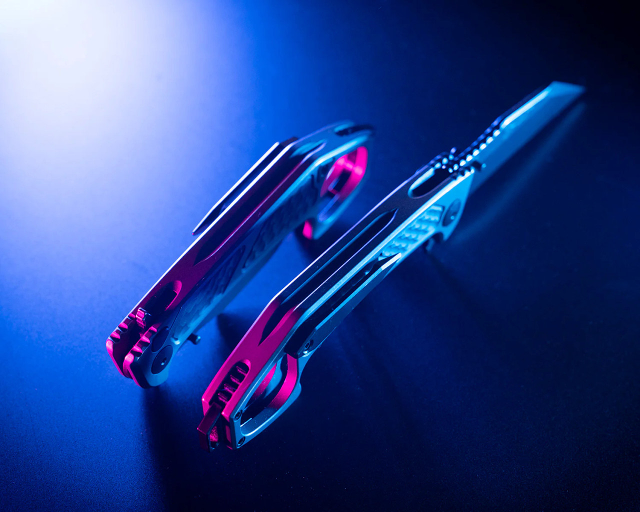 Half Face Blades - SHPOS Monolithic Folder Blade - Black PVD Blade Gen ...