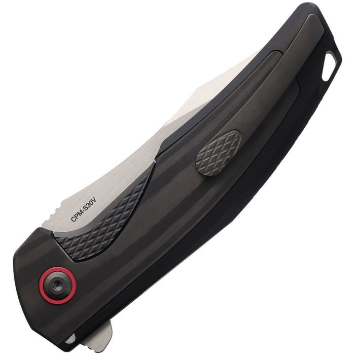 Reate Knives - Jack Jr - Satin CPM S30V Blade - Folding Pocket Knife w ...