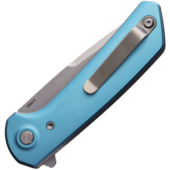 Reate Knives - PL-XF - Stonewash & Satin Finish Nitro-V Blade - Folding ...
