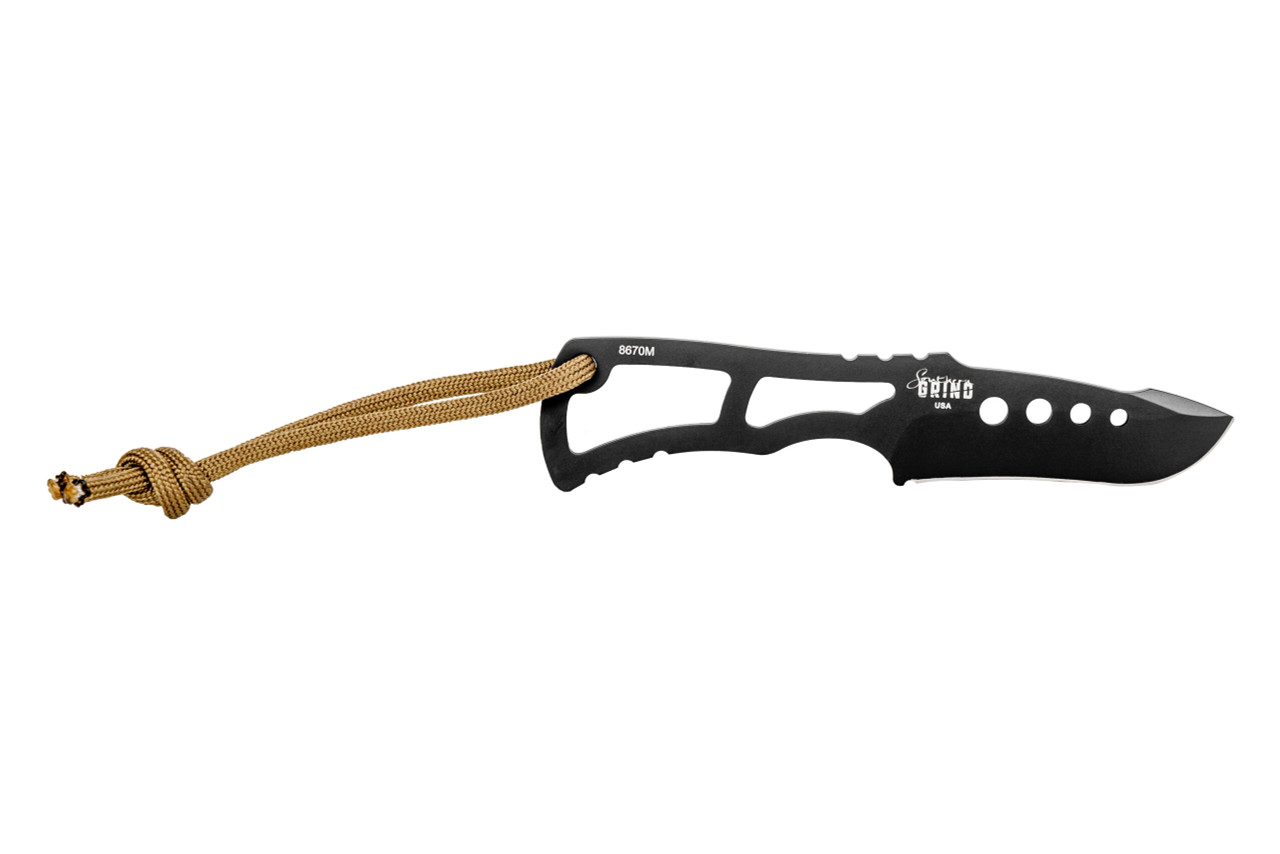 Southern Grind - Vermin - 2.25 " PVD Black Fixed Blade - 8670M Steel ...