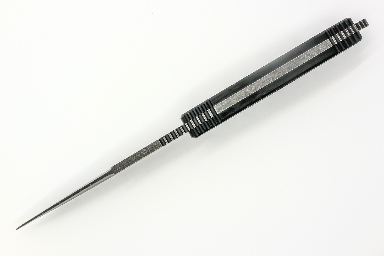 Hoffner Knives: Hand Spear - 5" Black 440C Stainless Steel Fixed Blade ...