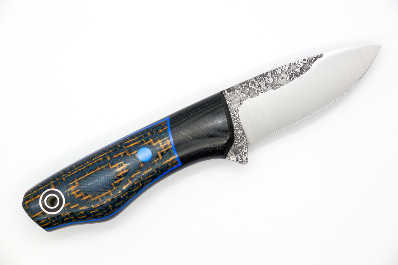 Fiddleback Forge, Andy Roy - Snowbill - Bolstered Blue Jean Burlap ...