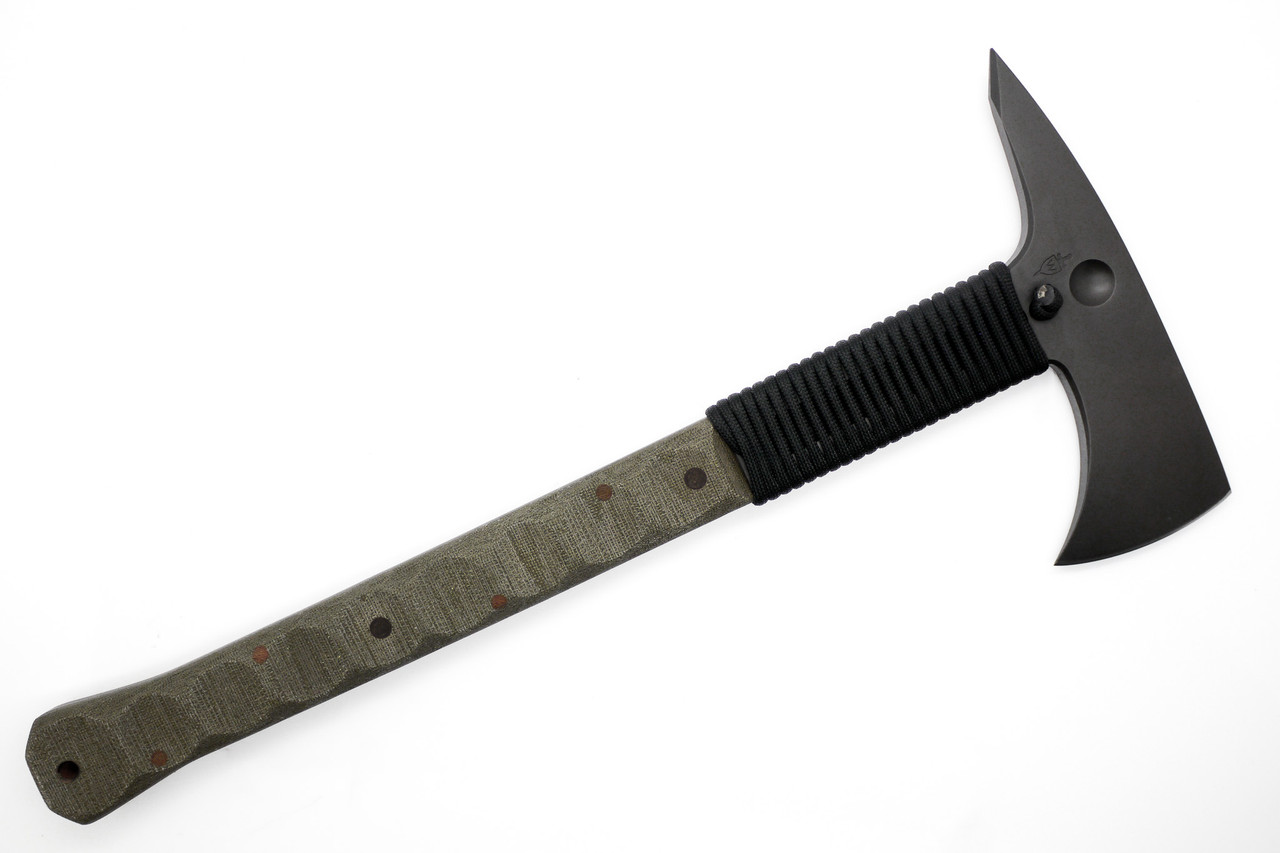 Dave Wenger Blades - Loki - 80CrV2 Steel - Sculpted OD Tero Tuff ...