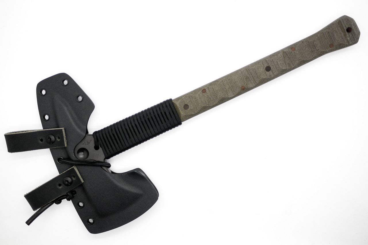 Dave Wenger Blades - Loki - 80CrV2 Steel - Sculpted OD Tero Tuff ...
