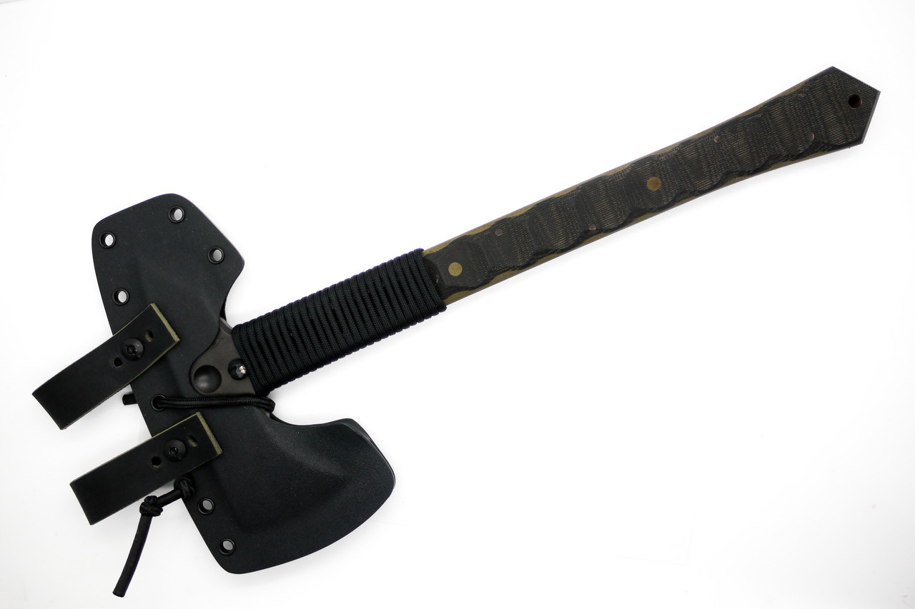 Dave Wenger Blades: Jarl - 80CrV2 - Sculpted Black Canvas Micarta W/ OD ...