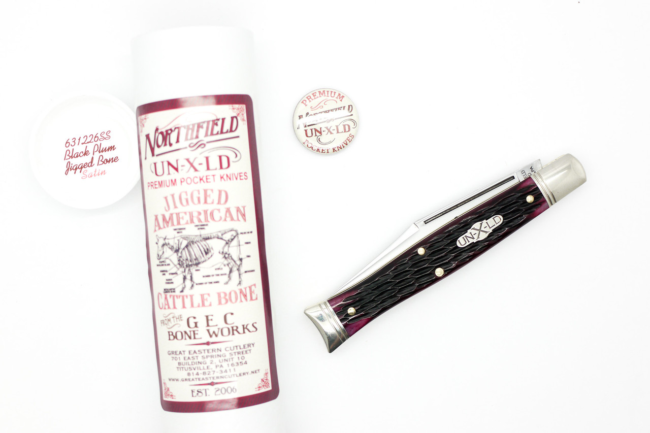 Great Eastern Cutlery Northfield UN-X-LD #63 Fish Tail - 1 Blade - Plum ...