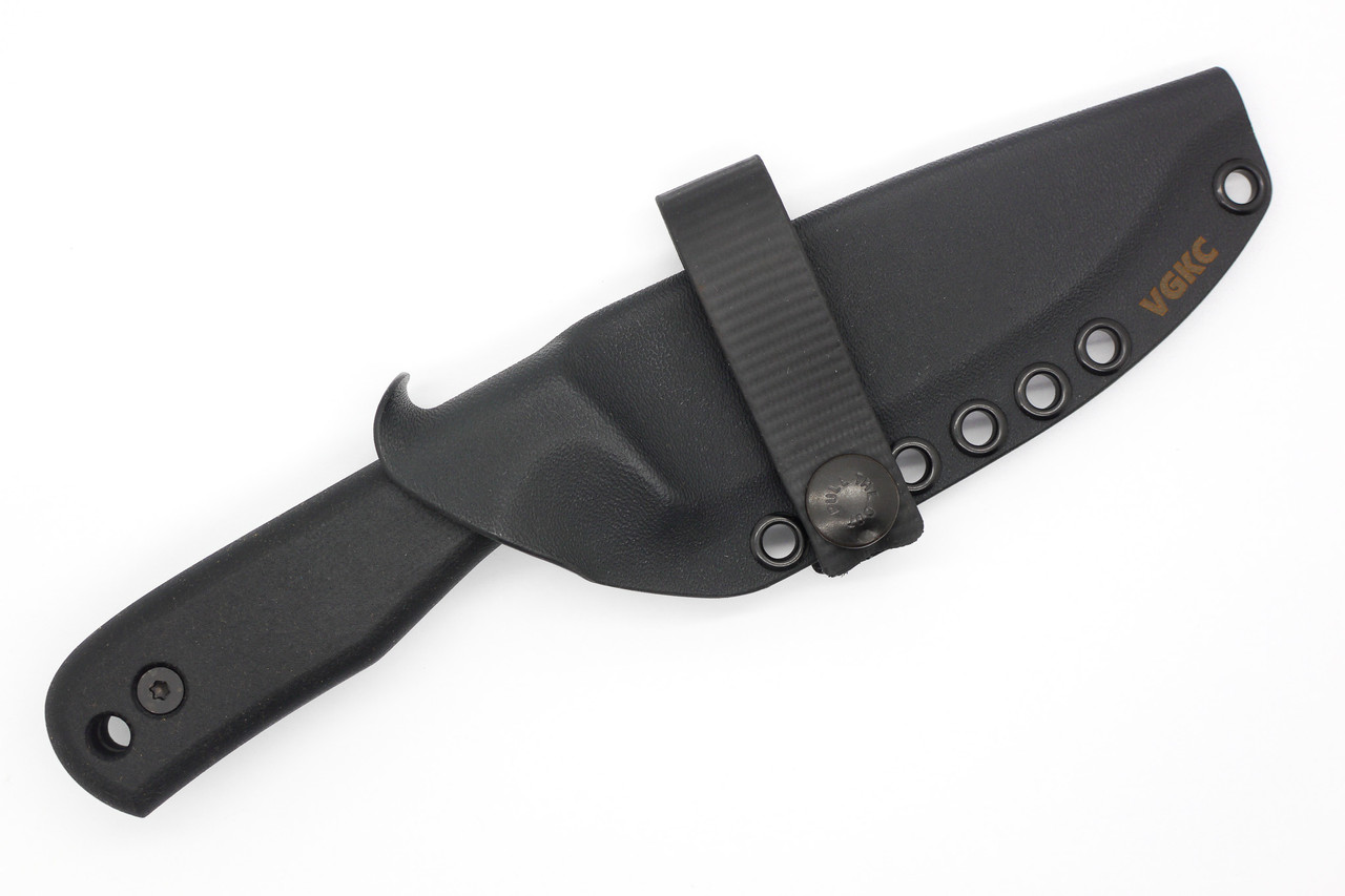 Very Good Knife Company - Rogue - 4" AEB-L Fixed Blade W/ Black Canvas ...