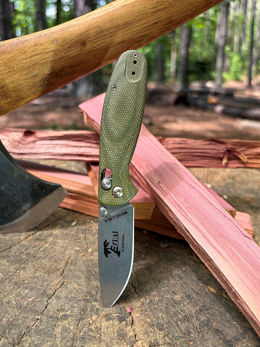 ESEE Knives - Medellin II Folder - 3" S35VN Steel Folding Knife ...