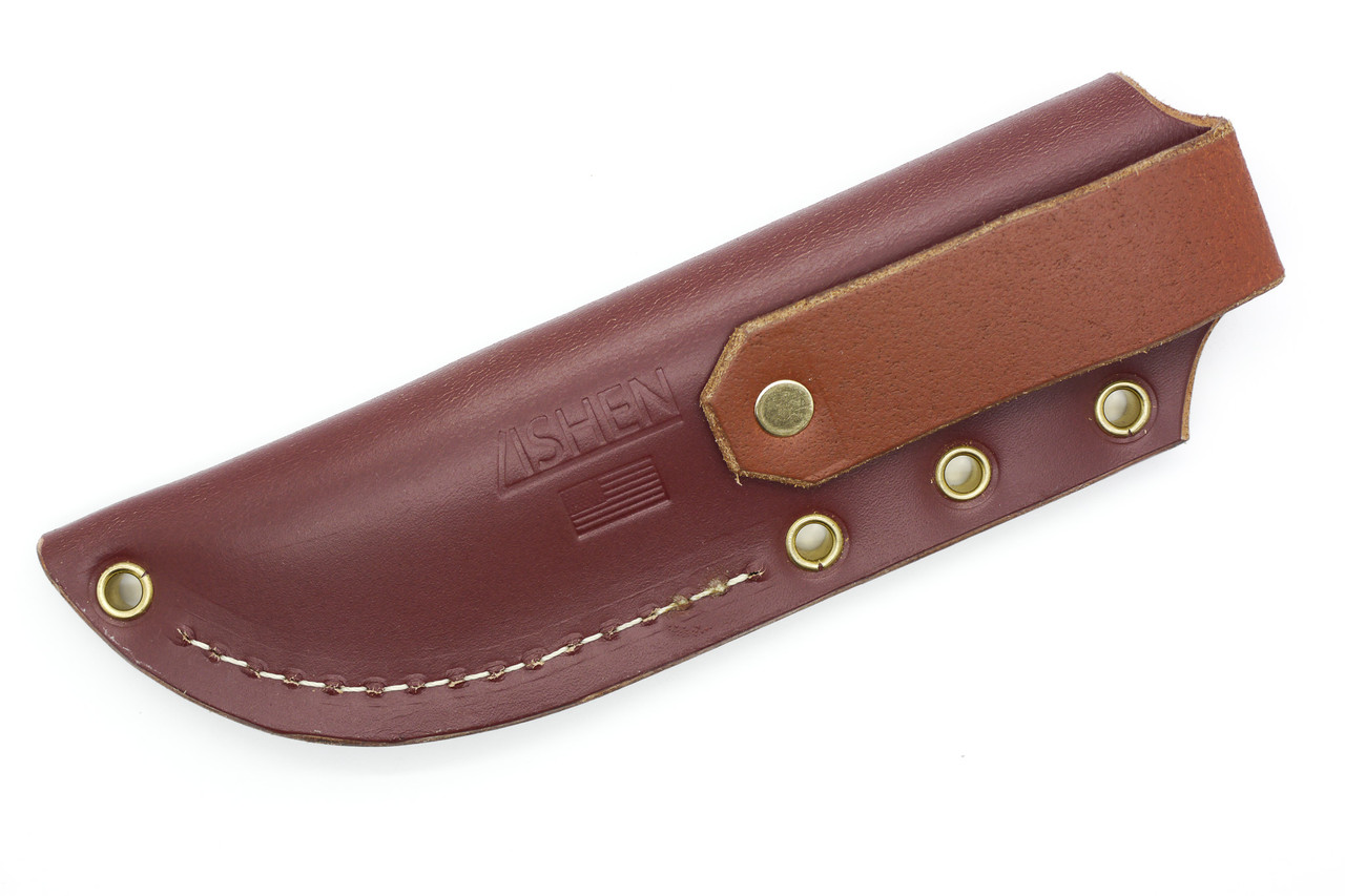 Lishen Knives - Dakota - 3.75" AEB-L Saber Grind Fixed Blade W ...