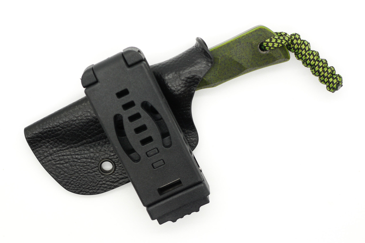Bald Man Knife & Tool - L.P. 1 - 2.25" Magnacut Steel Fixed Blade W ...