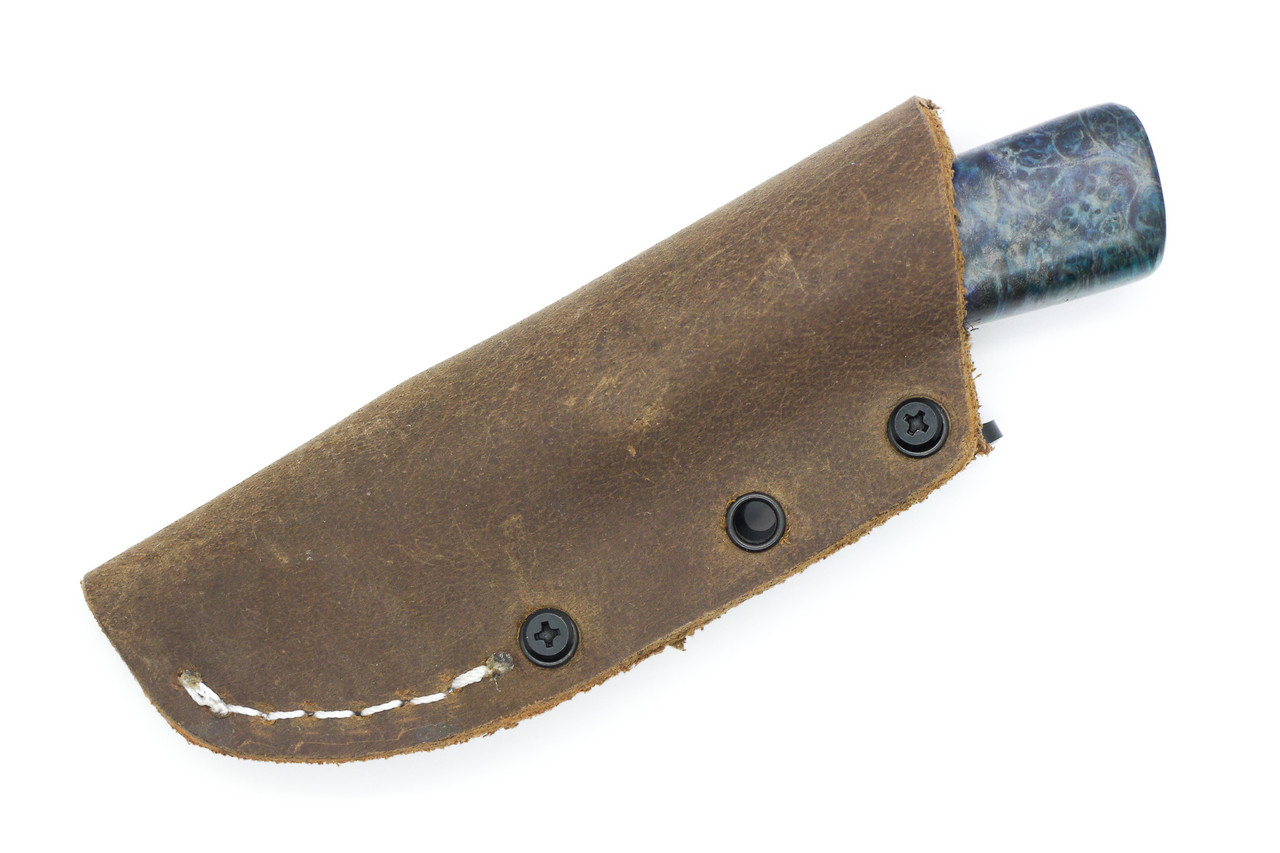 Black Bird Blades - Integral Bolster Twist - 2.5" 80crv2 steel fixed W ...