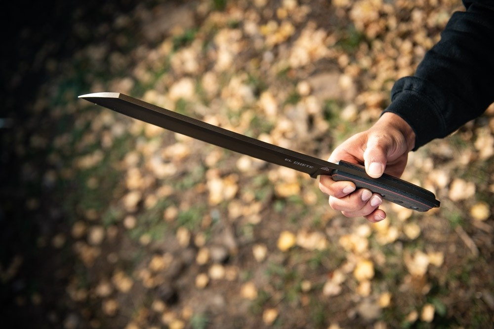 TOPS El Chete Mini Bronze Green Canvas - The Knife Connection