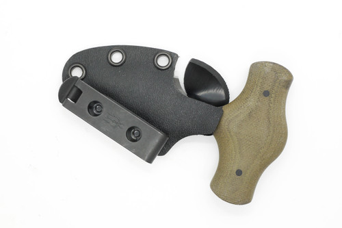 Winkler Knives - Push Dagger - 80CRV2 Steel - Full Double Edge - Green ...