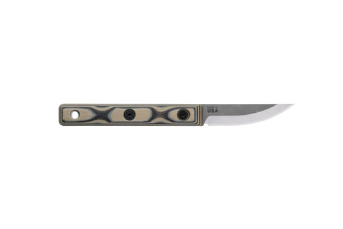 TOPS Knives - Wood Nymph - Tan/Black G10 Handle