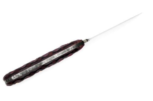 Bone River Co. - All Terrain - 3.1" 80CrV2 Steel W/ Maroon Canvas ...