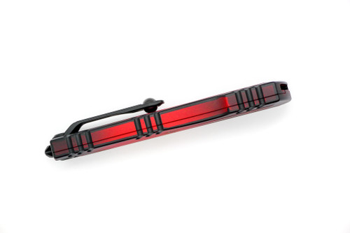 Microtech - SCARAB II GEN III D/E Stonewash Cerakote Red w/ Black ...