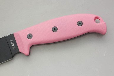 TKC: Extended G10 Handle for Ontario RAT-3 - Pink