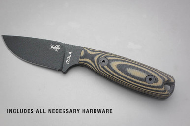 TKC: G10 EXTENDED Handle for ESEE IZULA - Brown & Black