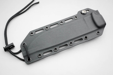 TKC: Ontario RAT 7 / ESEE 6 Kydex Sheath w/ Slide Lock, Black