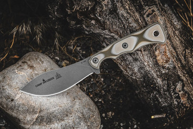 TOPS Knives Camp Creek, CPCK-01 - Tumble Finish - 4.38" Blade - CPM ...