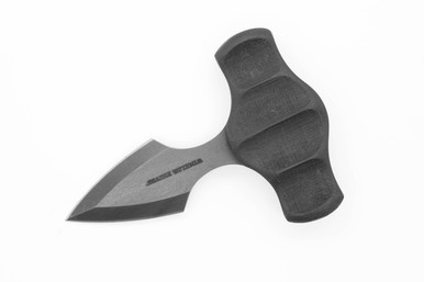 Winkler Knives - Push Dagger - 80CRV2 Steel - Full Double Edge - Black ...