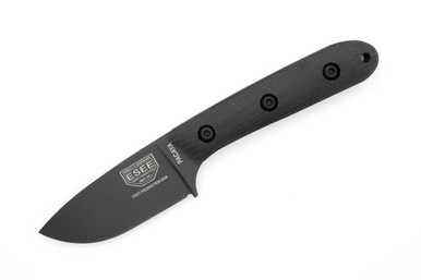 ESEE Pacaya - CPM 3V Steel - Black Canvas Micarta Handle - First ...