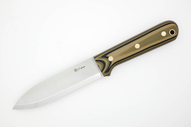 LT Wright Gen 5 A2 Scandi Mil-Spec Camo G10 - The Knife Connection