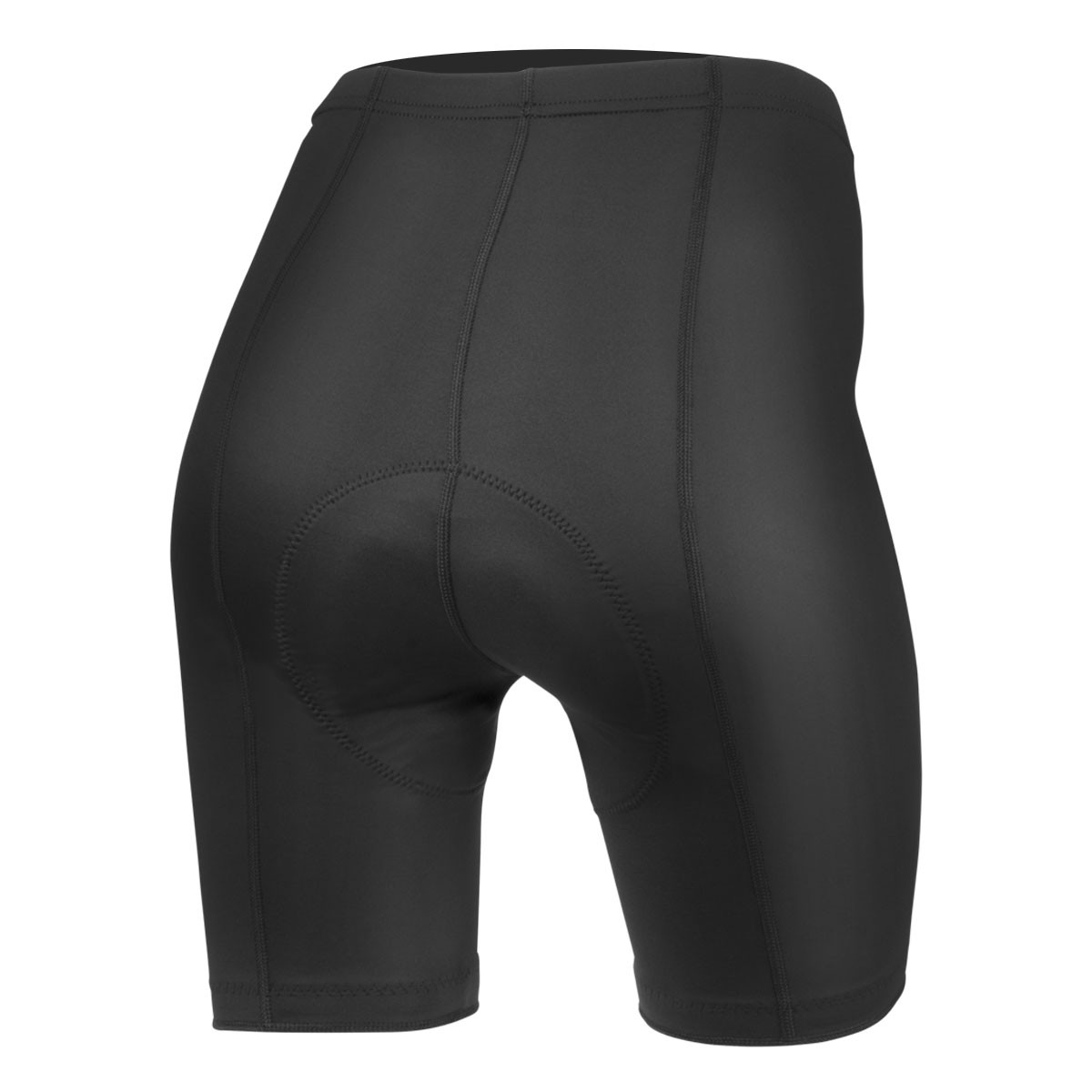 Women's Century Long Distance Padded Premium Black Cycling Shorts