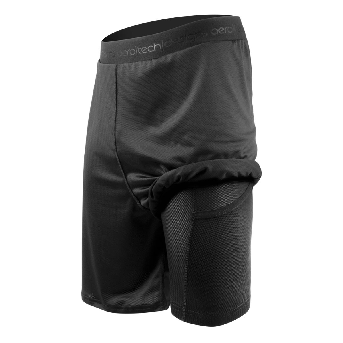 Tech Mesh Loose Fit Baggy Cycling Gym Shorts with Padded Liner