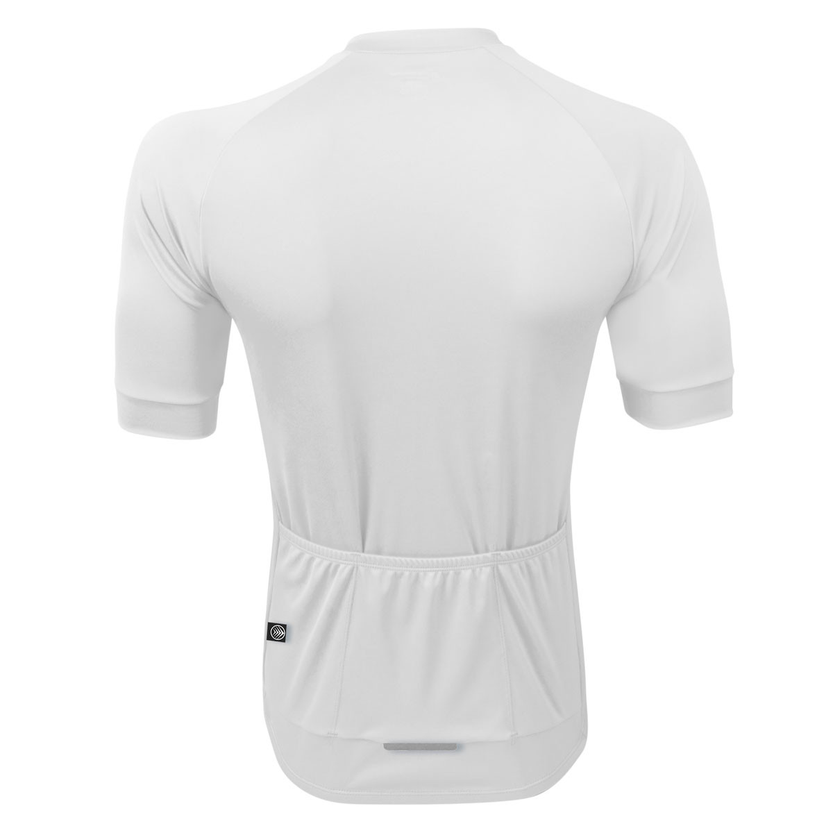 Men's Short Sleeve Solid Color Tailored Fit Cycle Jersey