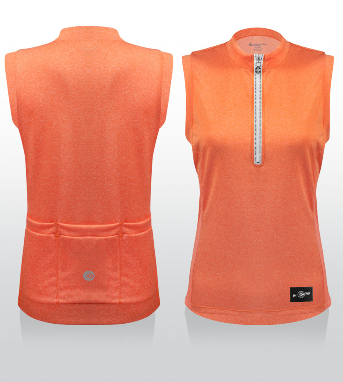 Womens Thrive Sleeveless Cycling Jersey Lightweight Biking Shirt