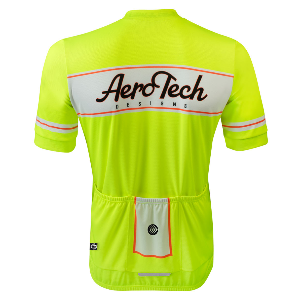 Men's Classic Script Bike Jersey | Vintage Style Relaxed Fit | Made in USA