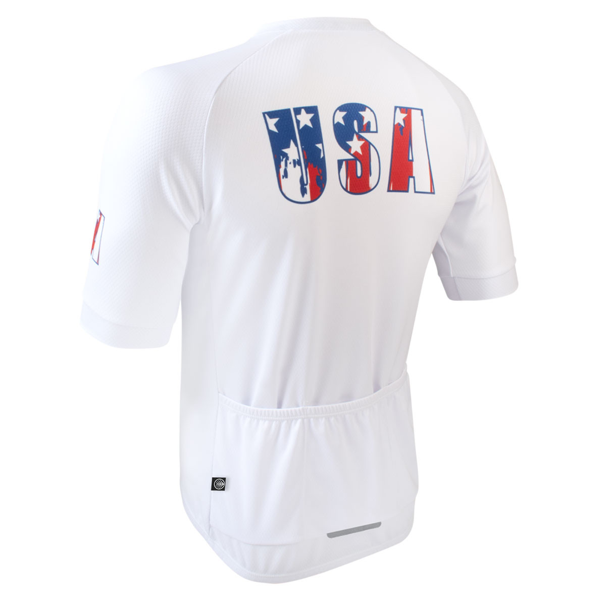 Men's USA Stars and Stripes Cycling Jersey | Patriotic & Made in the USA