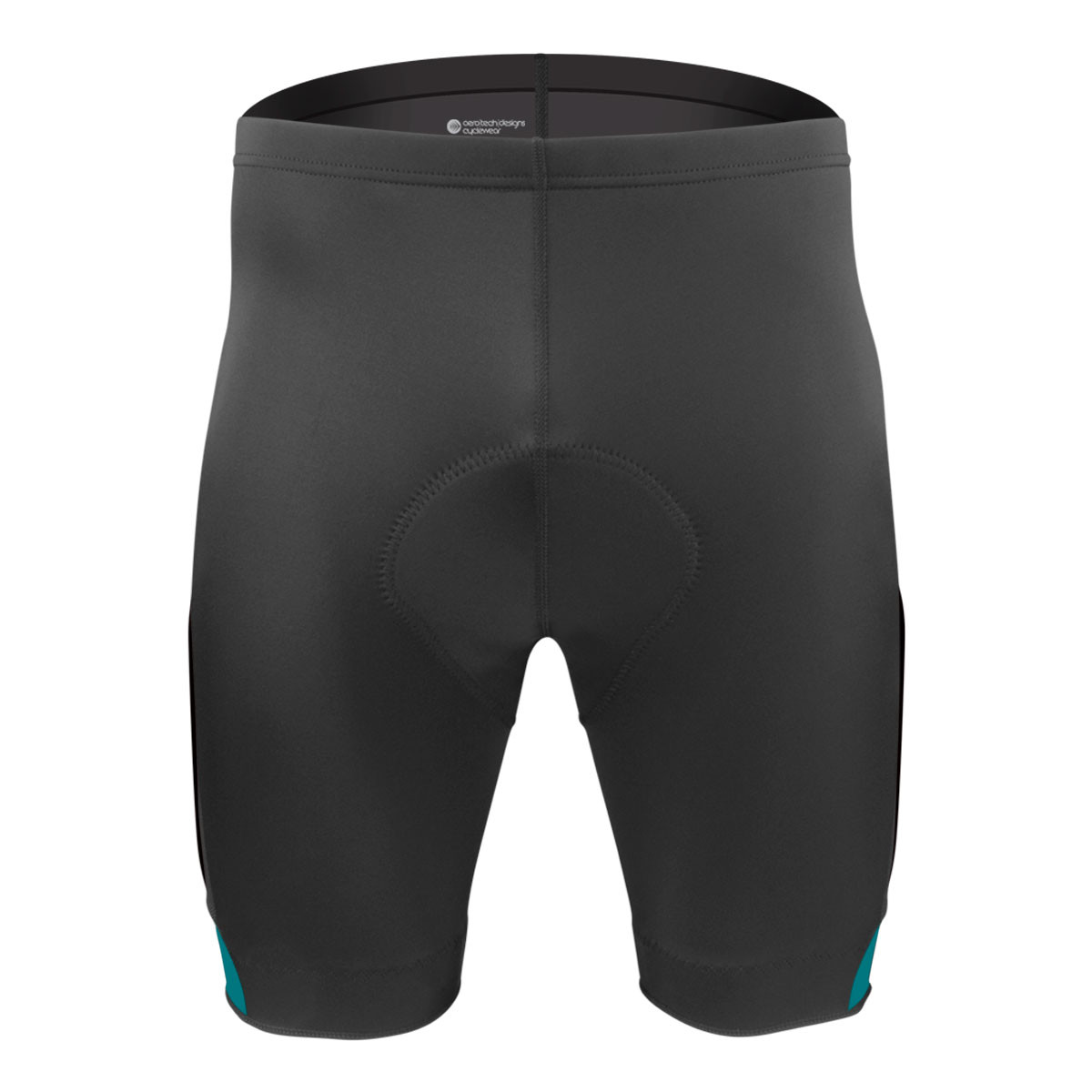 Mens All Day Padded Cycling Shorts | Reflective Side Pockets | Long ...