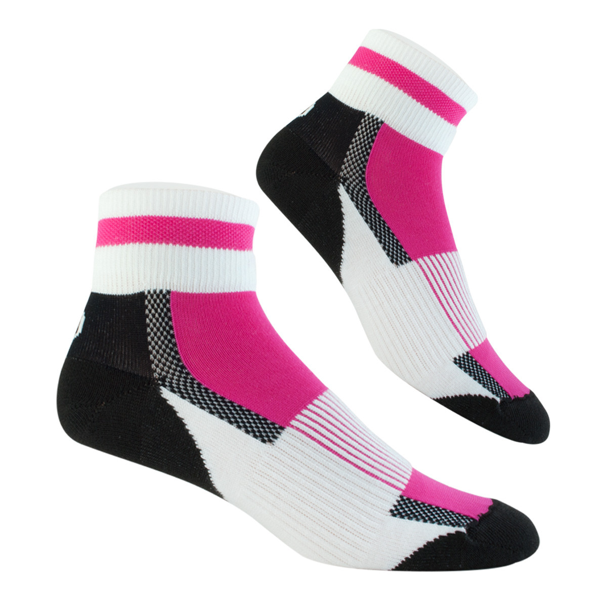 Aero Tech Coolmax Quarter Crew Socks - Athletic Sock Made in USA