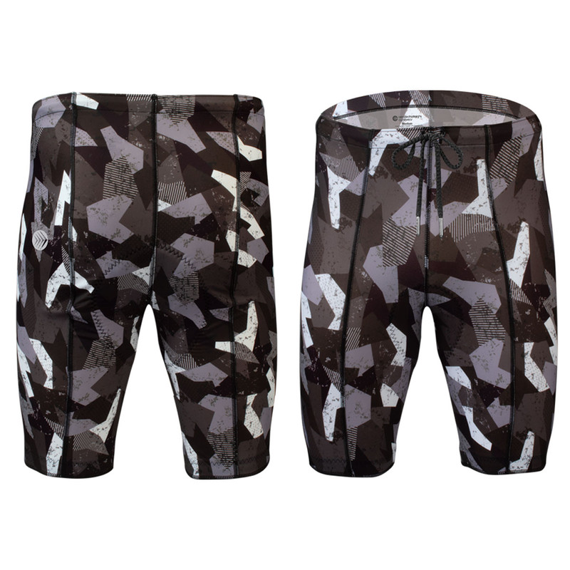 Motion Padded Bike Shorts | Wild Print Compression Spandex | Aero Tech