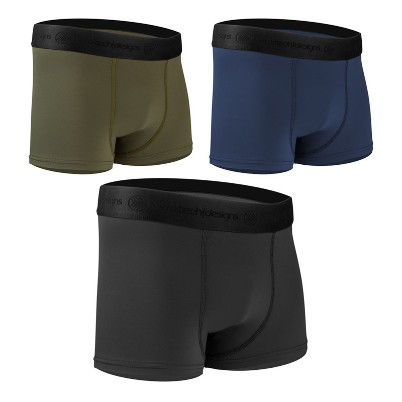 Men's High Performance 3" Inseam Unpadded Athletic Boxer Brief | Aero Tech