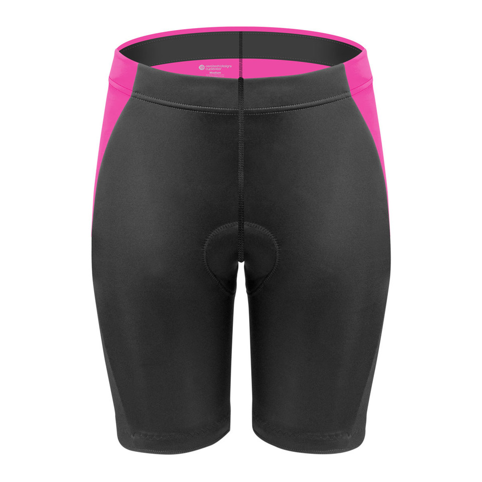 Women's All Day Padded Cycling Shorts with Reflective Pockets