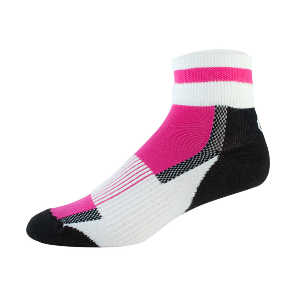 Aero Tech Coolmax Quarter Crew Socks - Athletic Sock Made in USA
