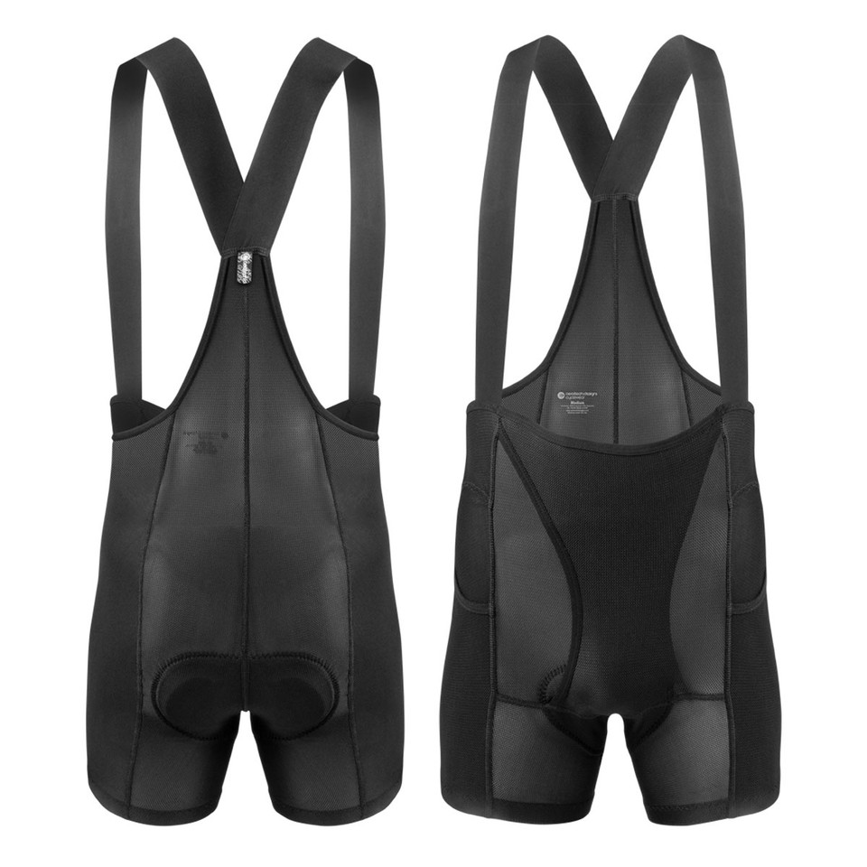 Men's Stretch Mesh Bib-Liner | 5 Inch Inseam Padded Cycling Underwear