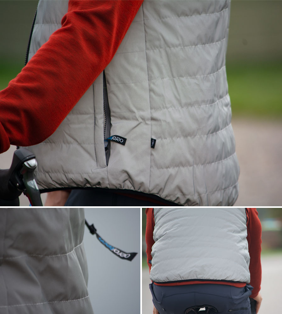 Sierra Reversible Safety Reflective Cycling Vest | Aero Tech Designs