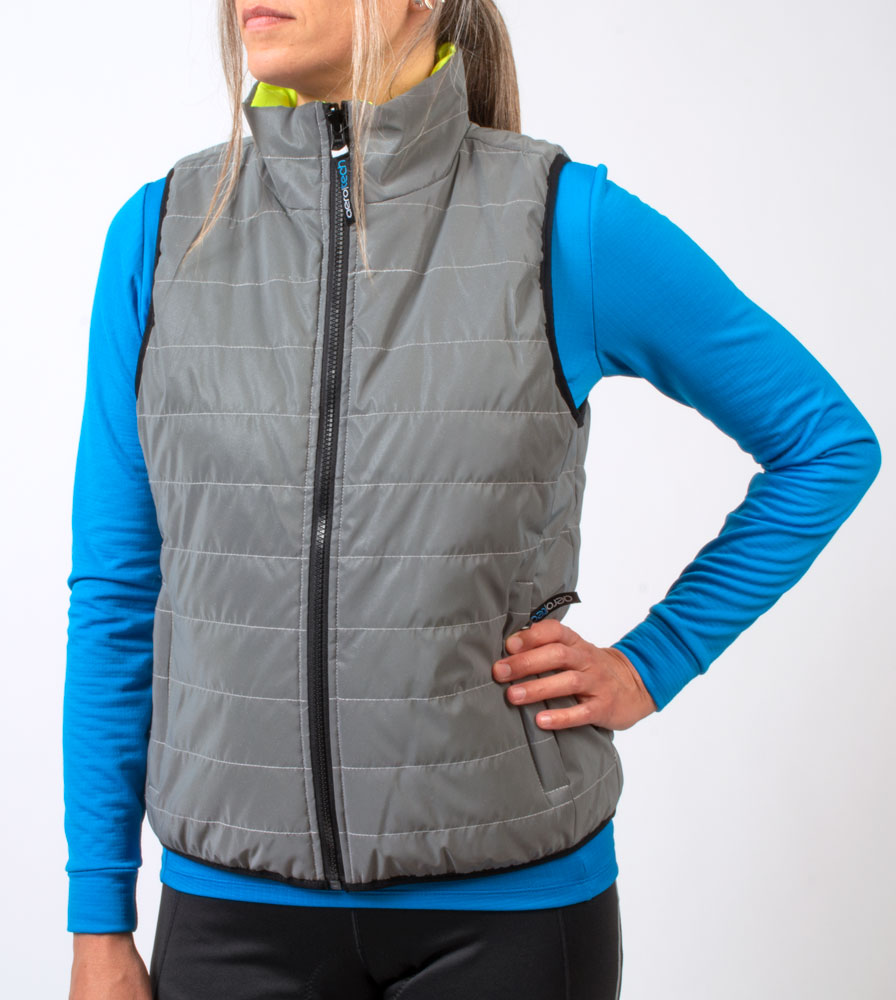 Sierra Reversible Safety Reflective Cycling Vest | Aero Tech Designs