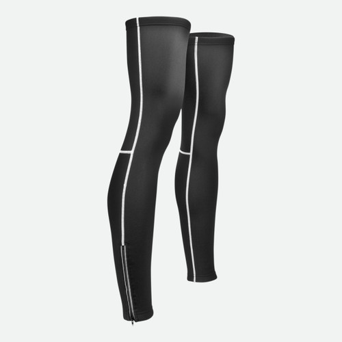 Classic Thermal Leg Warmer with Ankle Zippers and Reflective