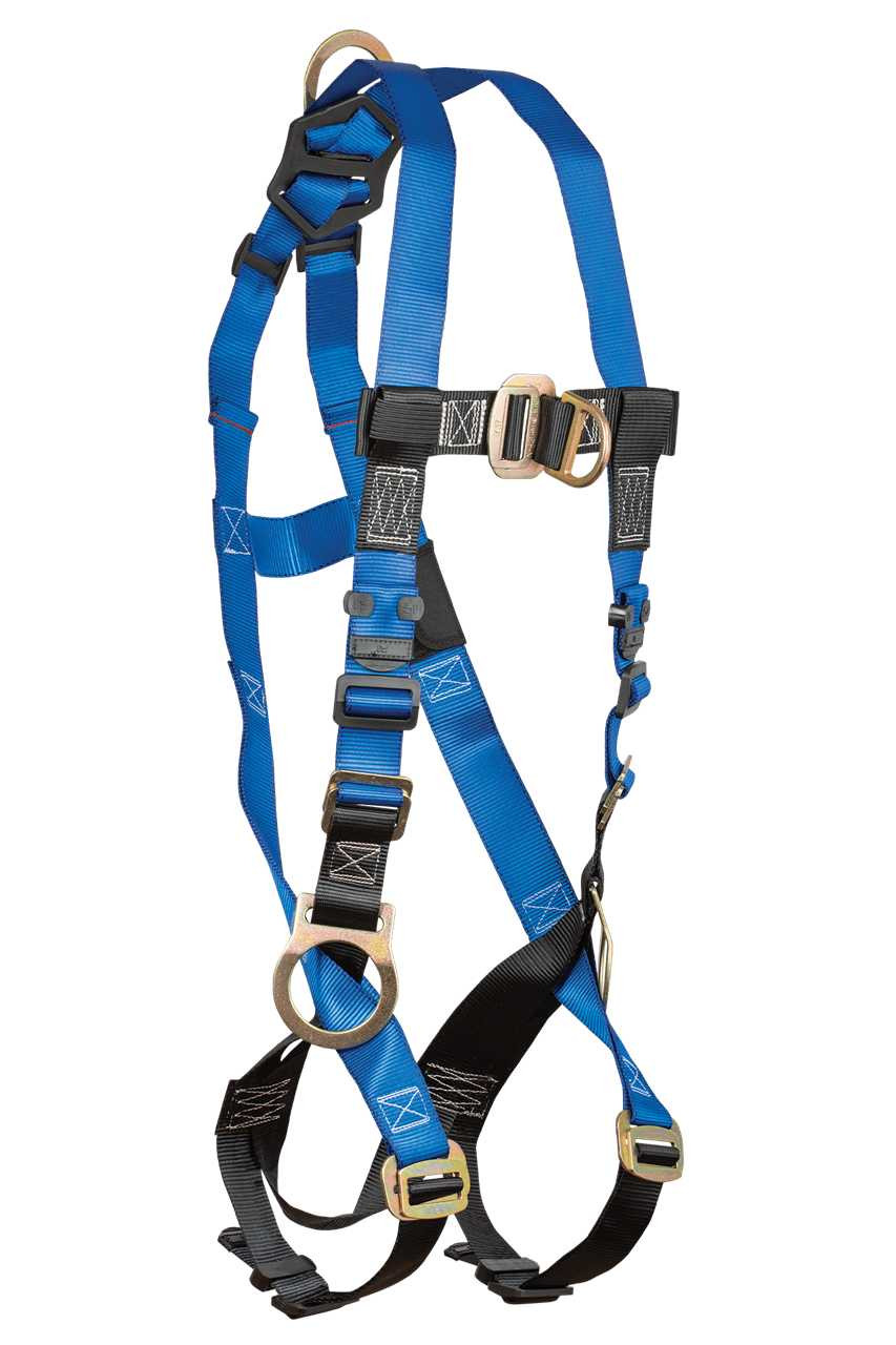 FallTech 7017SMFD Versatile Safety Harness Features