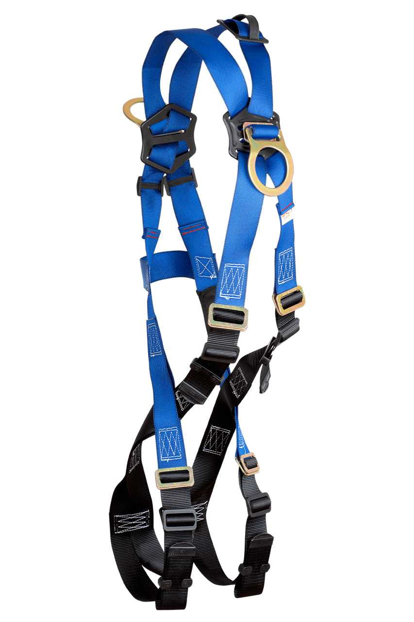 FallTech 7019A Steel Leg Closure Safety Harness
