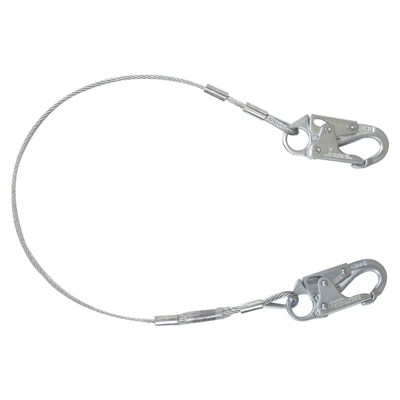 FallTech 83064 Safety Cable with Snap Hooks - State Safety