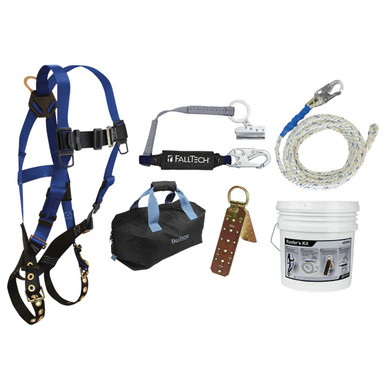 FallTech 8595RA 3' Energy Absorbing Lanyard Included