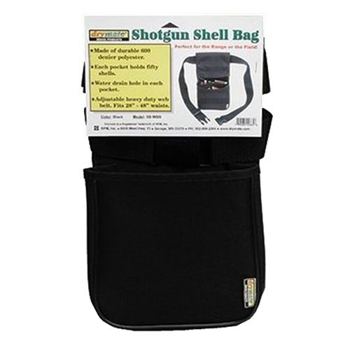 Drymate SBWBB 2 Pocket Shell Bag w/NEF Logo Poly/Web Belt Black