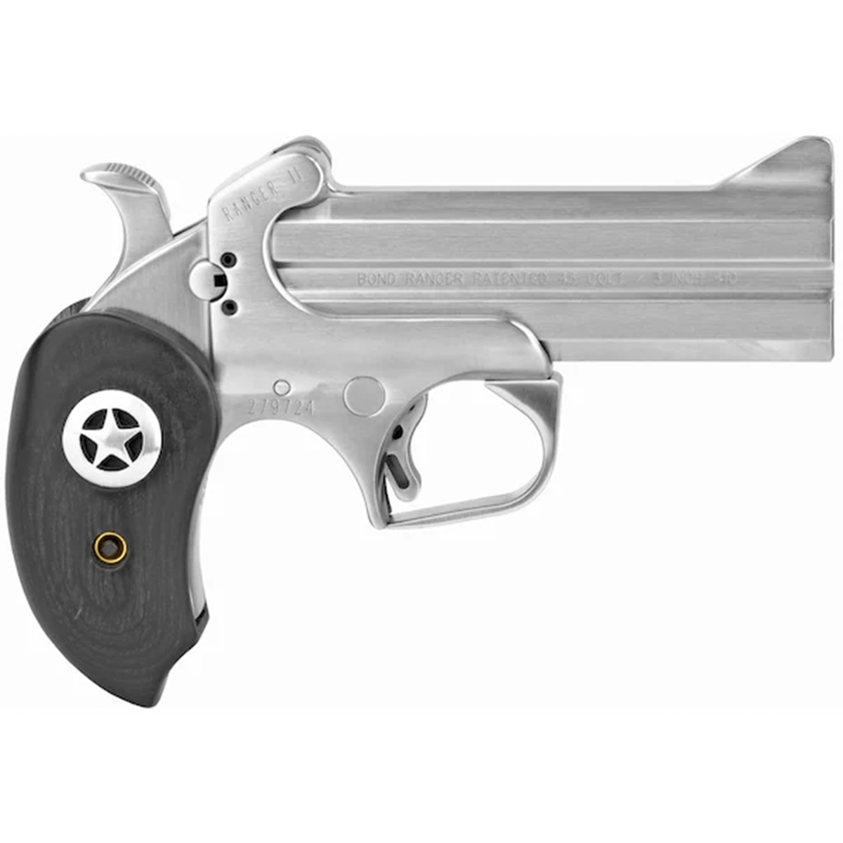Bond Arms Ranger II 45 Colt .410 With Leather Holster Derringer Pistol